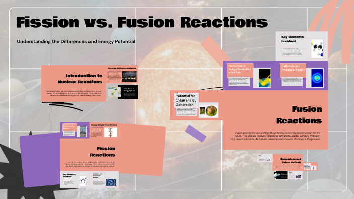 Fission vs. Fusion Reactions by Evren Cicekci on Prezi