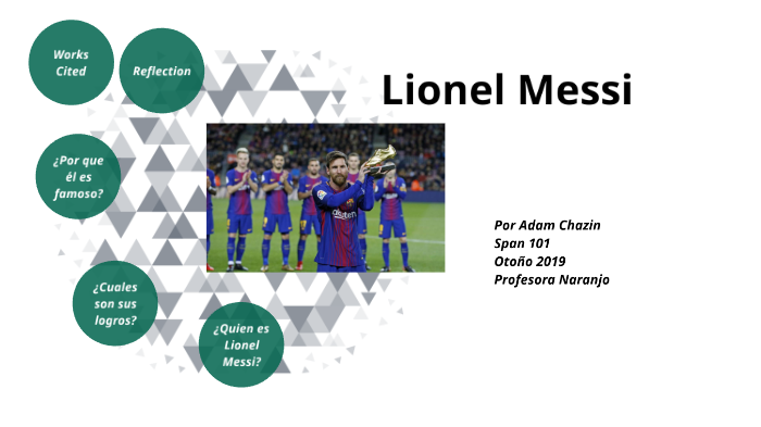 Lionel Messi by Adam Chazin on Prezi