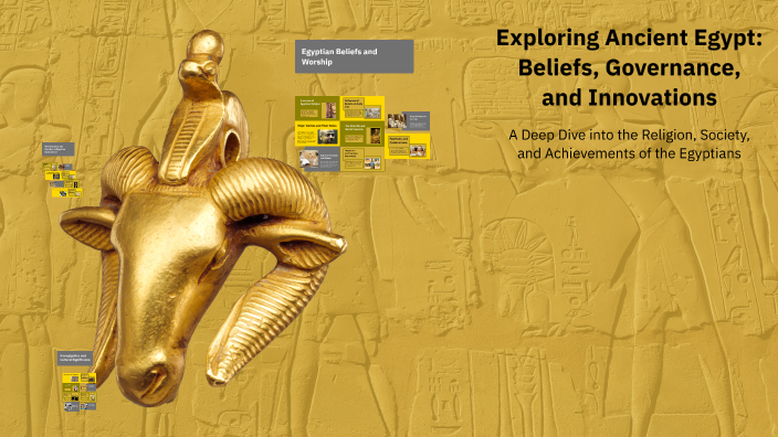 Exploring Ancient Egypt: Beliefs, Governance, and Innovations by Mateo ...