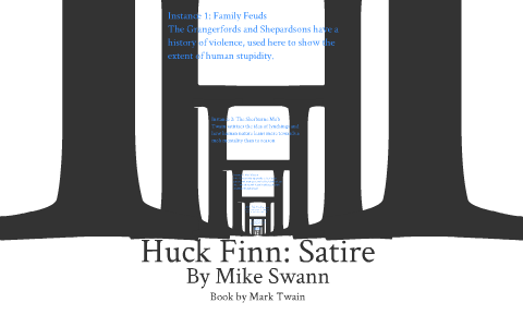Huckleberry Finn Satire by Mike Swann on Prezi