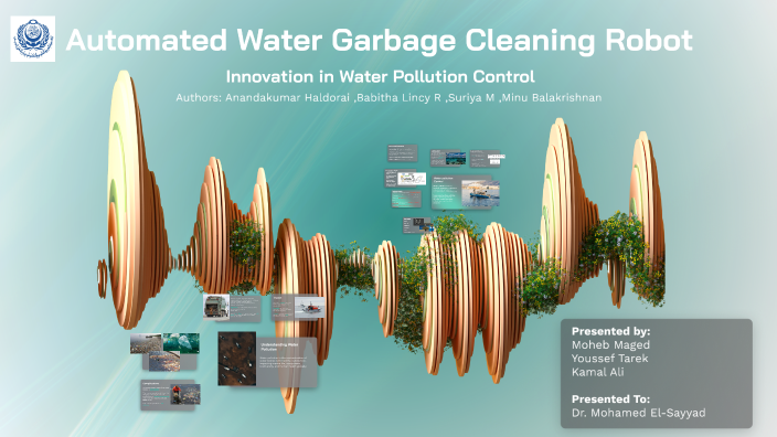 Automated Water Garbage Cleaning Robot Boat by Moheb Maurice on Prezi