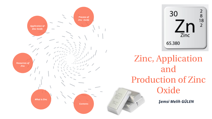 Zinc, Uses and Zinc Oxide by şemsi melih gülen on Prezi