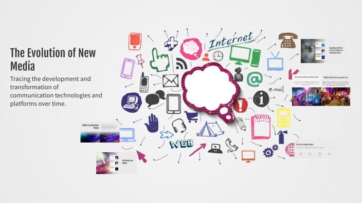 The Evolution of New Media by sue arlidge on Prezi