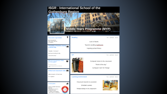 ISGR - International School of the Gothenburg Region by Sandra Vestlund ...