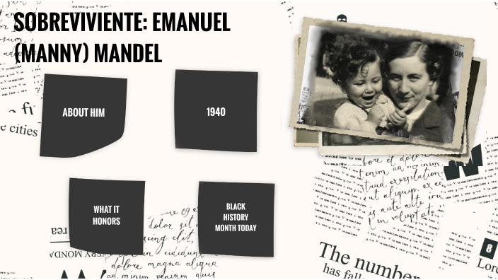 Emanuel Mandel by Tamar Behar on Prezi