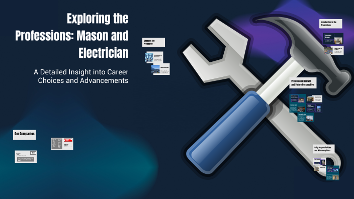 Exploring the Professions: Mason and Electrician by dario indergand on ...