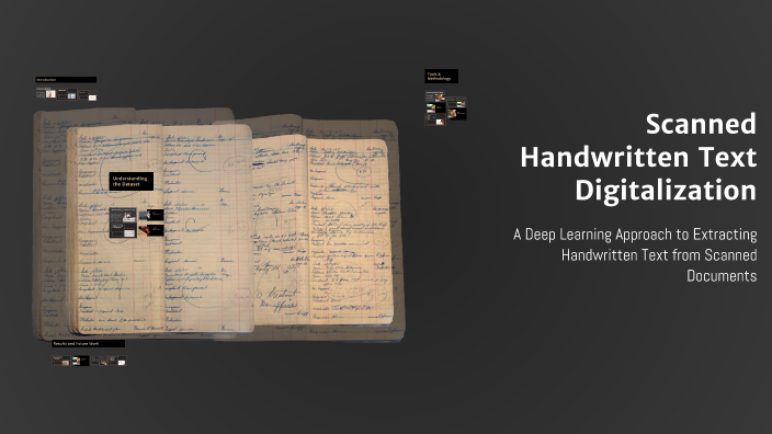 Scanned Handwritten Text Digitalization by Himanshu Bansal on Prezi