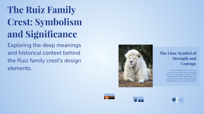 The Ruiz Family Crest: Symbolism and Significance by Kleberson Ruiz ...