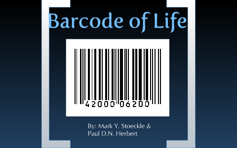 Barcode of Life by Kirsten Samples on Prezi