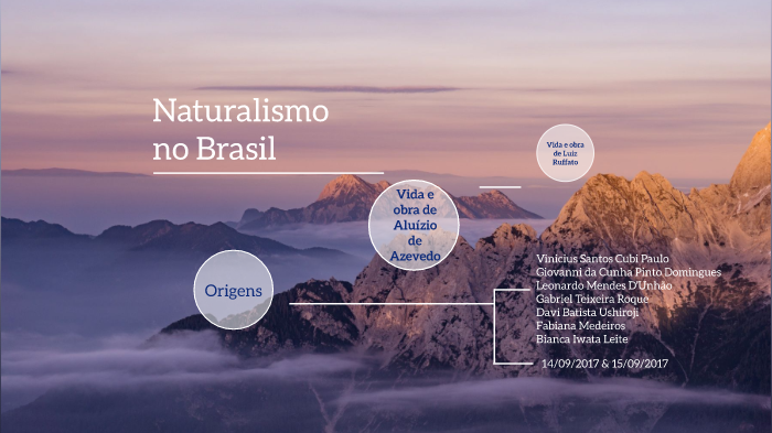 Naturalismo no Brasil by jubileu jacinto on Prezi