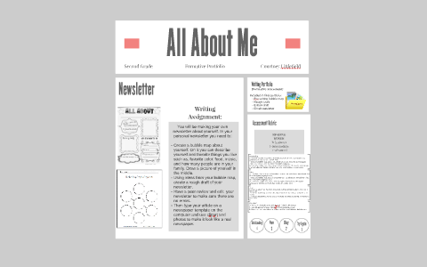 All About Me Newsletter by Courtney Littlefield on Prezi