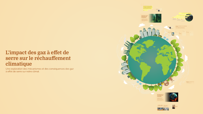 L'impact des gaz à effet de serre sur le réchauffement climatique by ...