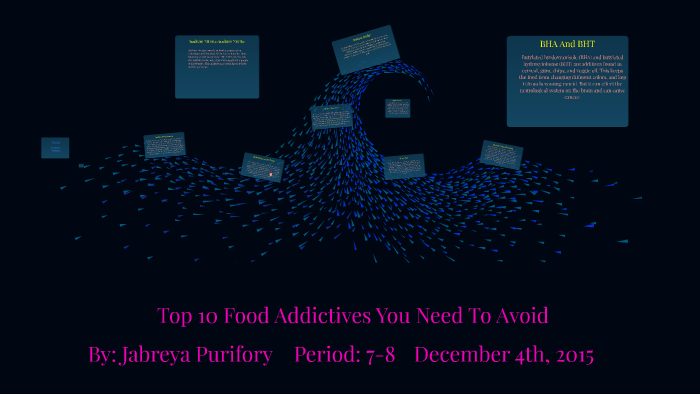Top 10 Food Addictives You Need To Avoid by Jabreya Purifory