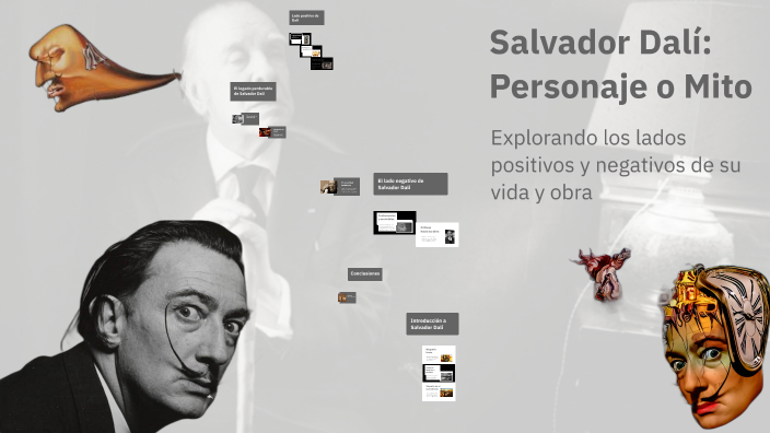 Salvador Dalí: Personaje o Mito by robin wintzer on Prezi