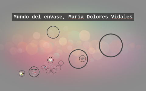 Mundo del envase, Maria Dolores Vidales by karol uribe on Prezi