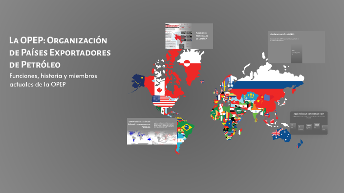 La OPEP: Organización de Países Exportadores de Petróleo by Daniel ...