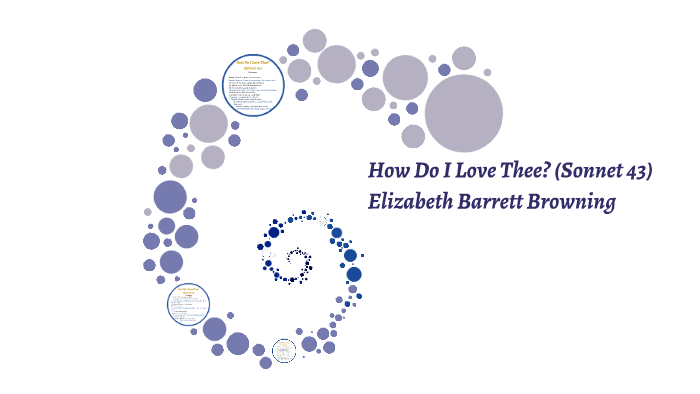 How Do I Love Thee? (Sonnet 43) Elizabeth Barrett Browning by Monique ...