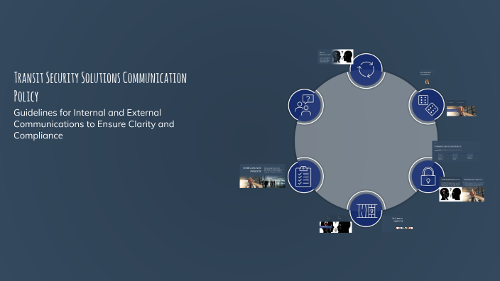 Transit Security Solutions Communication Policy by Transit Security ...