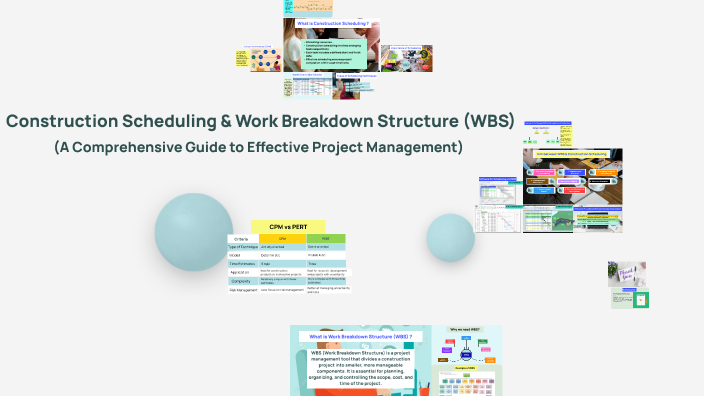 Construction Scheduling & Work Breakdown Structure (WBS) by Kumar ...