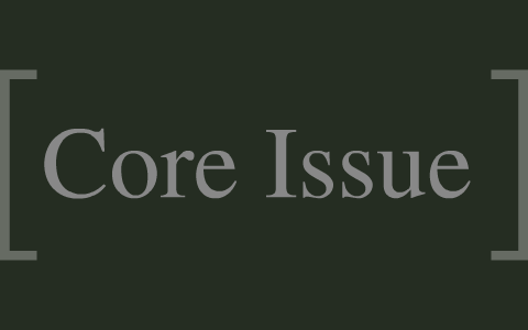 Core Issue / Core Meaning Belief System by Kailee Fitch on Prezi