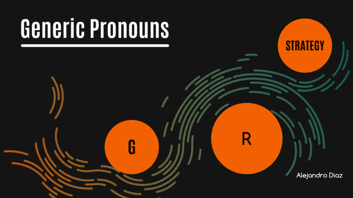 Generic Pronouns by Pablo Andrés Suarez on Prezi