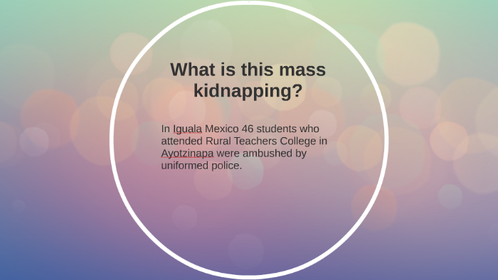 What is this mass Kidnapping by tiara jenkins on Prezi
