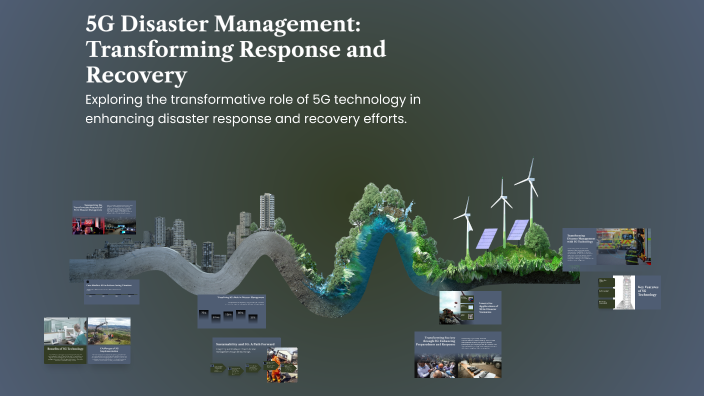 5G Disaster Management: Transforming Response and Recovery by shel King ...