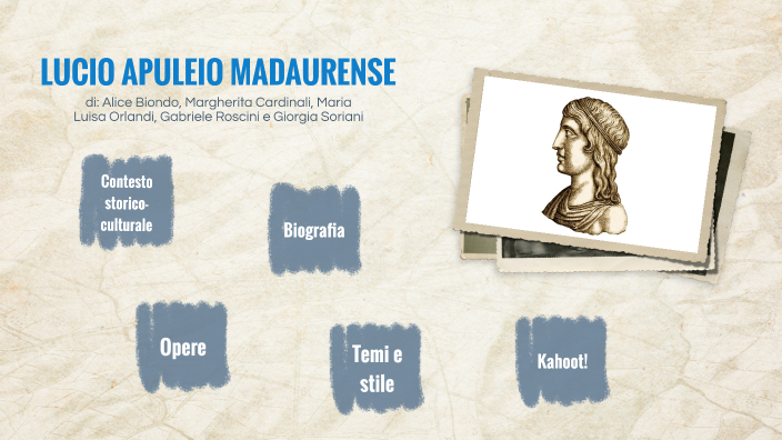 Apuleio by Maria Luisa on Prezi