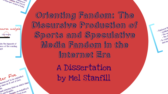 Orienting Fandom: The Discursive Production of Sports and Speculative ...