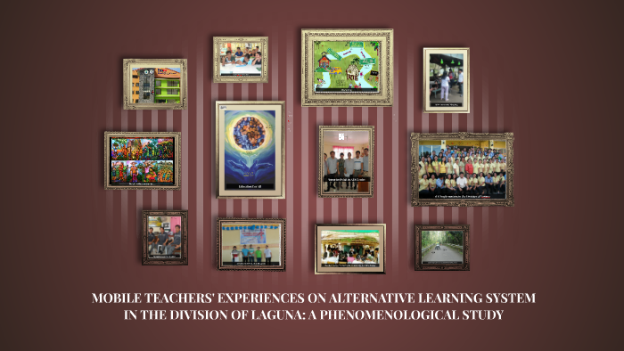 MOBILE TEACHERS' EXPERIENCES ON ALTERNATIVE LEARNING SYSTEM by Mark ...