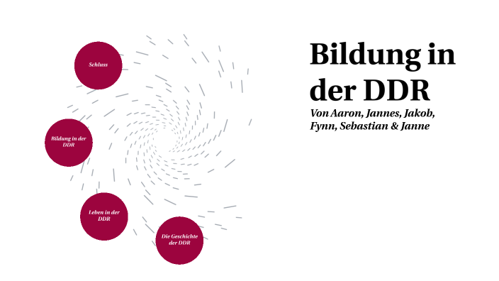 Bildung in der DDR by Aaron Hagelstein on Prezi