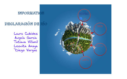 DECLARACIÓN DE RÍO by on Prezi