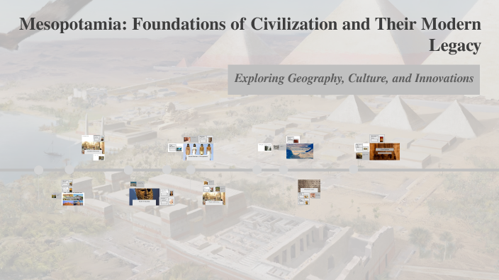 Mesopotamia: Foundations of Civilization and Their Modern Legacy by rai ...