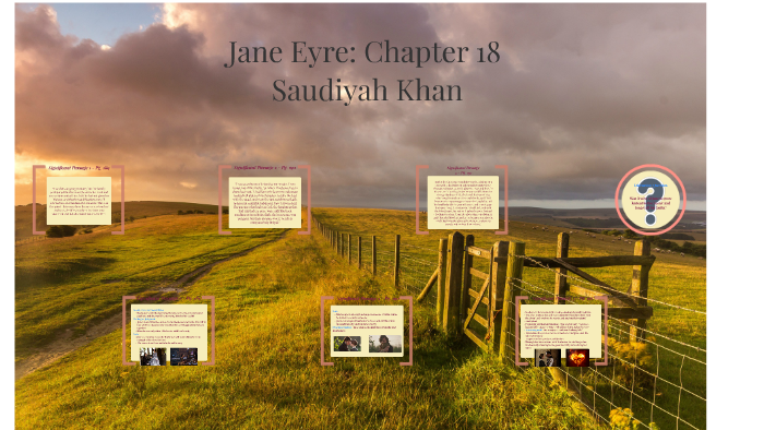 Jane Eyre Chapter 18 by Saudiyah Khan on Prezi