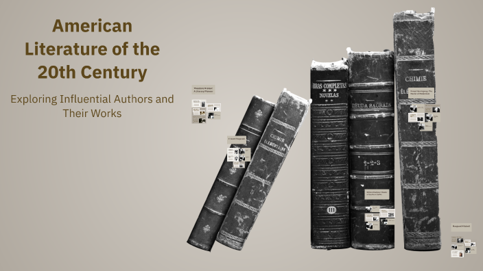 American Literature of the 20th Century by Анастасия Савинова on Prezi
