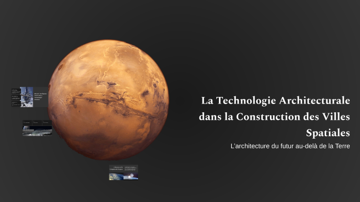 La Technologie Architecturale dans la Construction des Villes Spatiales ...