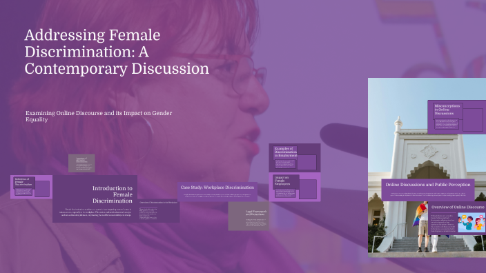 Addressing Female Discrimination: A Contemporary Discussion by Xiaoduo ...