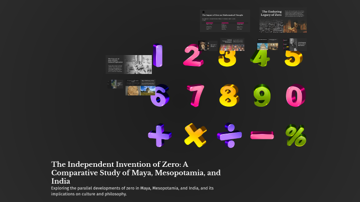 The Independent Invention of Zero: A Comparative Study of Maya ...