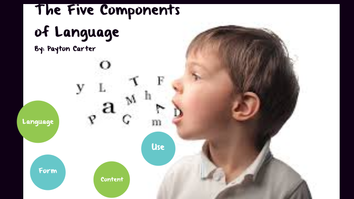 The Five Components of Language by Payton Carter on Prezi