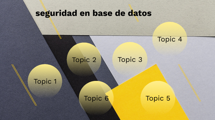 seguridad en base de datos by John H. Caicedo O. on Prezi