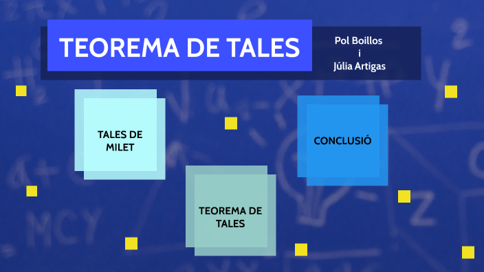 Júlia Artigas i Pol Boillos_Teorema de Tales by Júlia Artigas on Prezi