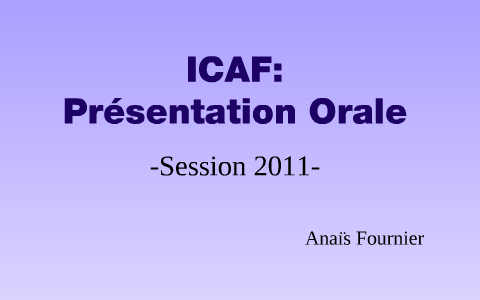 ICAF PRESENTATION by thomas tom on Prezi