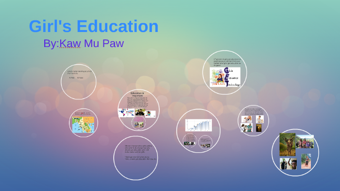 Girl's Education by KAW MU PAW