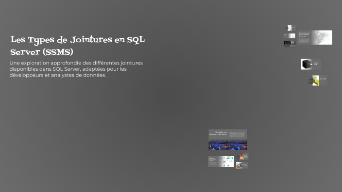 Les Types de Jointures en SQL Server (SSMS) by ikram zrimita on Prezi