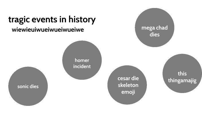 tragic events in history by skip =) on Prezi