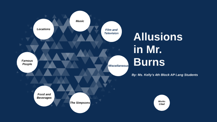 Mr. Burns by Devin Mead on Prezi
