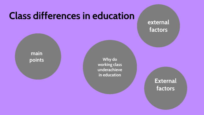 Class differences in education by alicia ojomon on Prezi