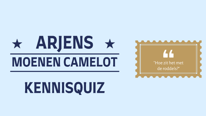 Arjens Quiz by Eva Hafkamp on Prezi