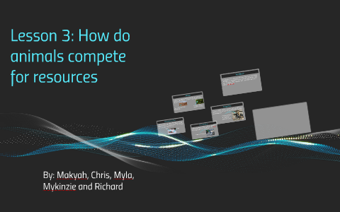 Lesson 3: How do animals compete for resources by christopher Martinez ...
