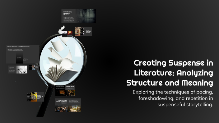 Creating Suspense in Literature: Analyzing Structure and Meaning by ...